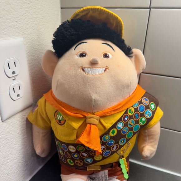 Disney | Toys | Disney Pixar Up Russell Plush | Poshmark